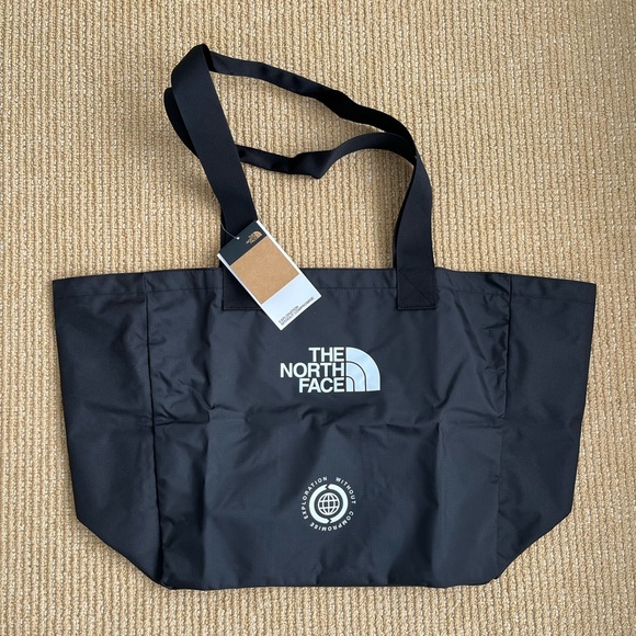The North Face | Bags | The North Face Exploration Without Compromise Ewc Black Logo Tote Purse ...